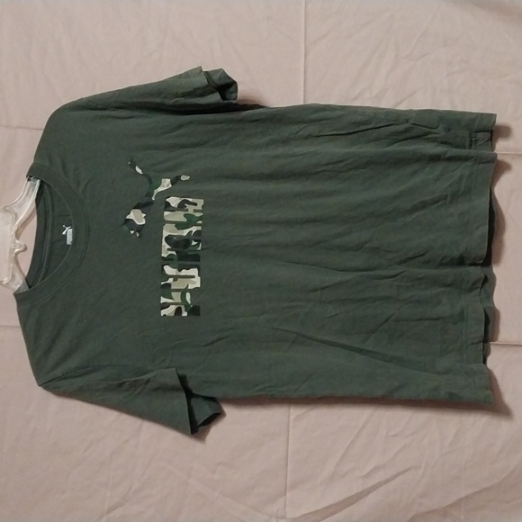 Puma | Shirts | Mens Puma Green Short Sleeve Tee Shirt Size M | Poshmark